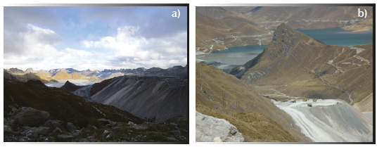 Environmental aspects in mining waste deposits