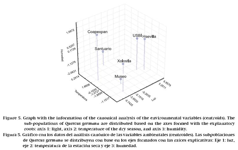 Fragmentation effect in the leaf morphometry and environment of Quercus ...