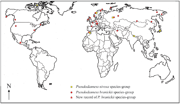 First record of the Pseudodiamesa branickii species-group (Diptera ...