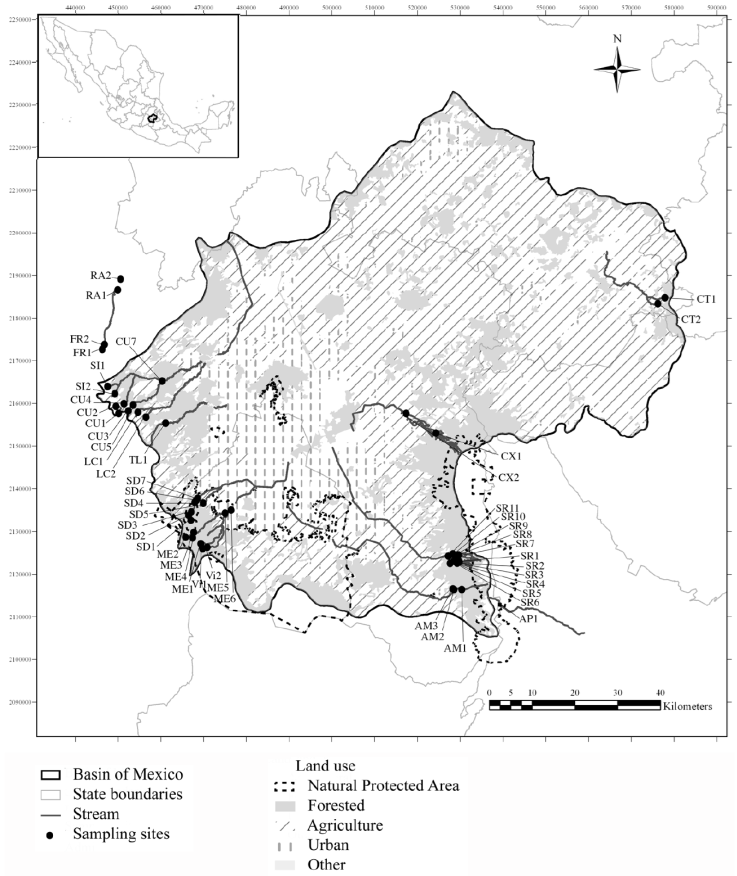 The Macroalgae Ecological Quality Index (MEQI) in the Basin of Mexico ...