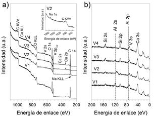 Estudio espectroscópico y morfología de vidrios de vanadato y ...